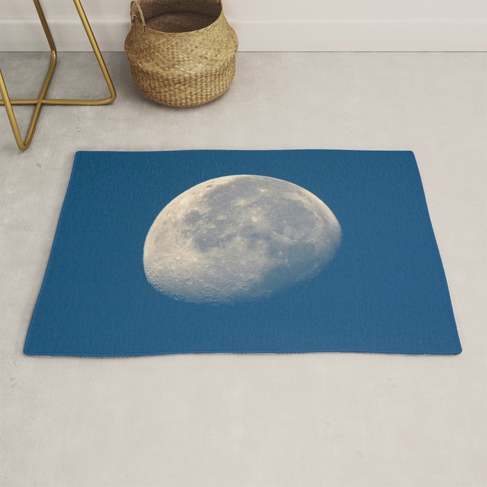 Blue Moon Rug by Space 99 | Society6