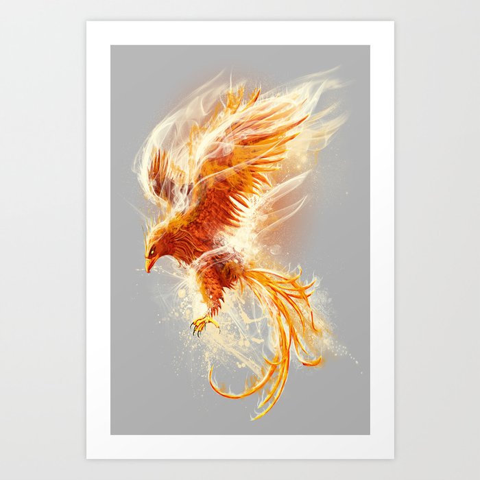 fenix Art Print by alnavasord | Society6